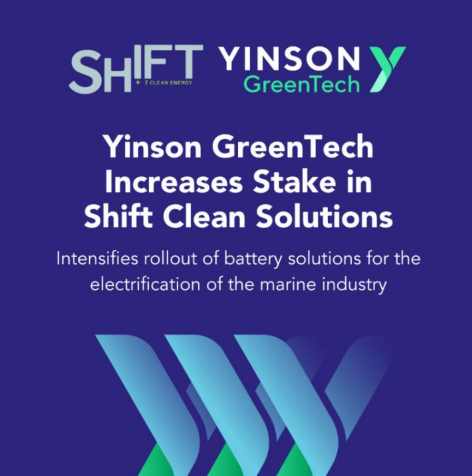 Yinson GreenTech (“YGT”) has increased its stake in leading marine industry energy storage......